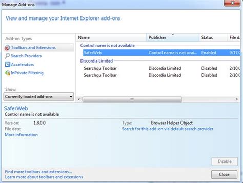 Remove Safer Web Permanent Removal Updated