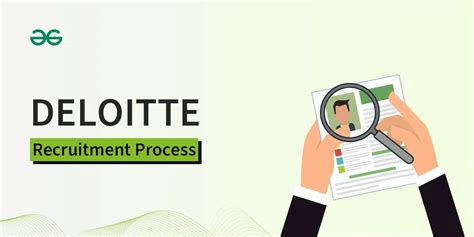 Deloitte Recruitment Process Geeksforgeeks