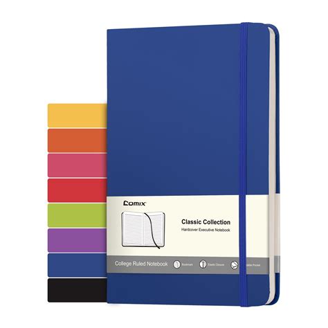 Comix 8 Pack Hardcover Lined Journal Notebooks 240 Pages 55 X 83