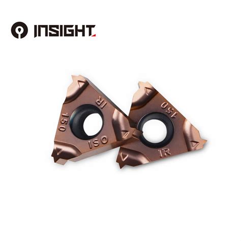 insight solid carbide cnc blade turning threading insert 16er ag60