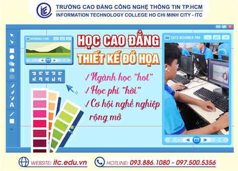 Học Cao đẳng Thiết kế đồ họa Ngành học hot học phí hời cơ hội