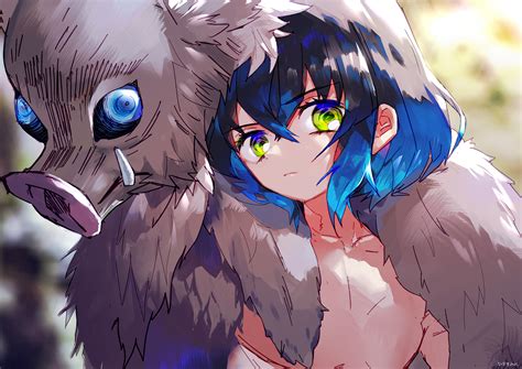 Hashibira Inosuke Inosuke Hashibira Kimetsu No Yaiba Image By