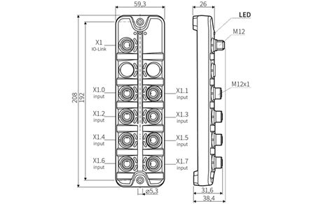 Io Link Sensoractuator Module With 8 Io Ports Ad011 Io Link Sensoractuator Module With 8 Io Ports Ad011