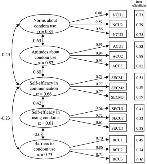 Final Condom Use Model Download Scientific Diagram