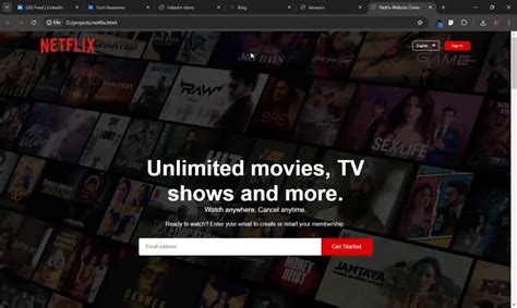 laraib ahmed on linkedin css task 8 netflix clone ifra shamim zeeshan
