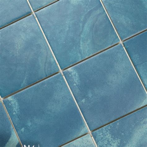 Peacock Blue Pool Tile 150x150mm One Stop Shop Tile Supplier In China