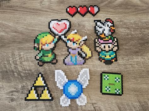 Legend Of Zelda Perler Beads Etsy