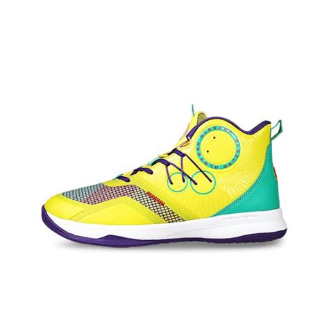 Ardiles Celestial Sepatu Basket Hitam Putih Kuning Ungu Merah