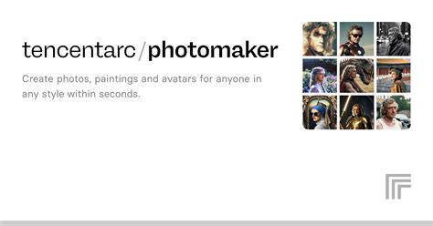 tencentarc photomaker run with an api on replicate
