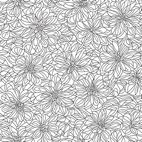 Floral Sin Costura Modelo Diagonal Flor Líneas Modelo Antecedentes Plano Resumen Flor Líneas