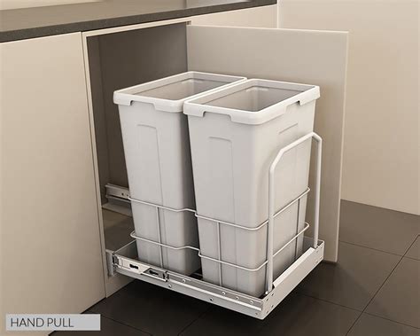 Kia Ora 70l 2x35l Double Pull Out Kitchen Cupboard Bin Kitchen Bin In