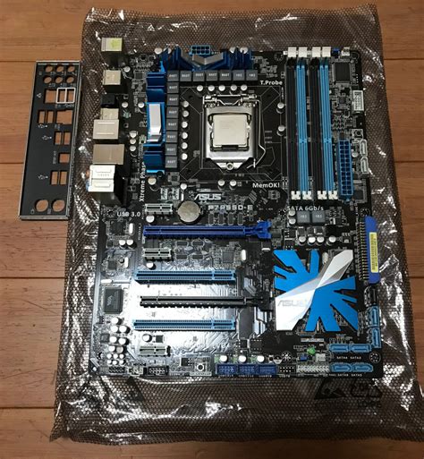 Yahooオークション Asus Lga1156 Atxマザーボード P7p55d E Core I7