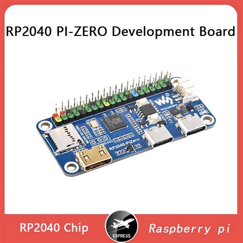 Плата программируемая RP2040-Pi Zero, 16 МБ, Flash, Python ...