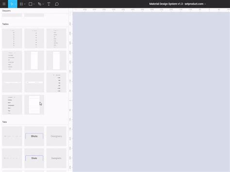 Tables Constructor In Design System Kit V13 By Roman Kamushken On Dribbble