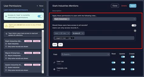 Comment Tagging Should Respect User Table Permissions Feature