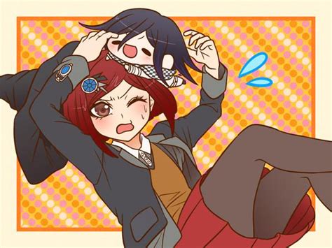 Himiko And Chibi Kokichi Rdanganronpa