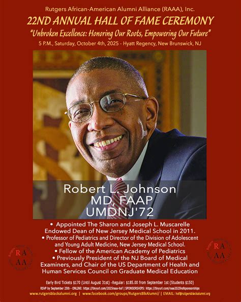 Robert L Johnson Rutgers African American Alumni Alliance