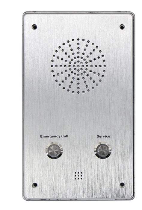 Di 9712a Ip Network Intercom Slave Station Emergency And Service Dual