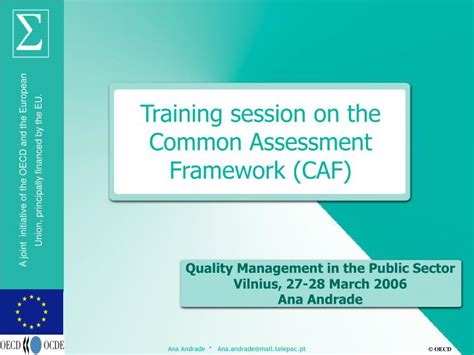 Ppt Training Session On The Common Assessment Framework Caf Powerpoint Presentation Id4651964
