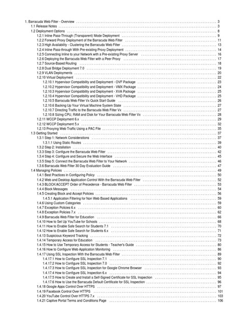 Barracuda Web Filter 310 Pdf World Wide Web Internet And Web