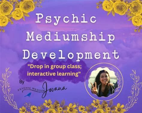 Psychic Development Drop In Class Mediumship Communication Etsy