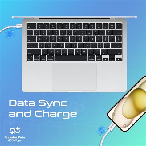 Promate 2m 60w Pd Usb C To Usb C Fabric Braided Cable