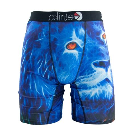 Ethika Men Sexy Underwear 1pcs Printed Boxershorts Breathable Mens