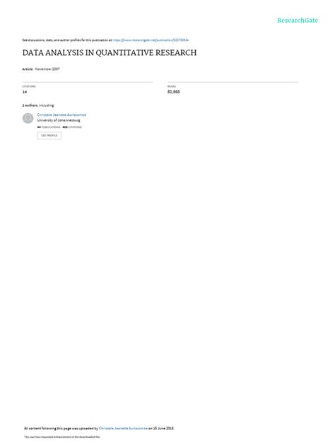 Research Pdf Chi Squared Test Statistical Hypothesis Testing