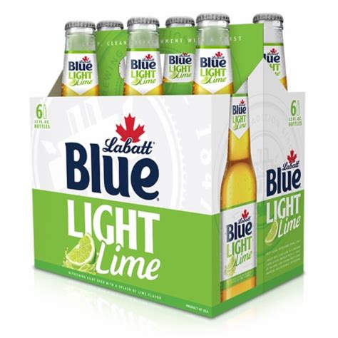 Labatt Blue Light Lime 6 Ct12 Fl Oz King Soopers