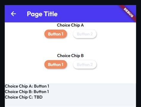 ChoiceChips Widget State Getting Mixed When Turned To Custom Component Issue