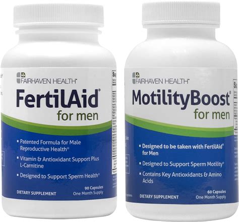 Fertilaid For Men And Motilityboost Combo Prenatal