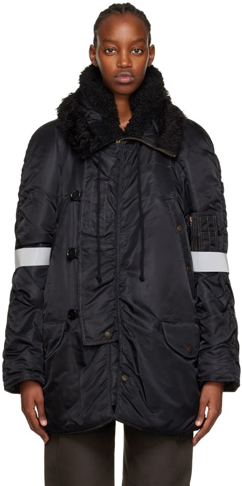 Mm6 Maison Margiela Black Arm Strap Jacket Mm6 Maison Margiela