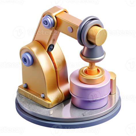 Stunning Classic Robot Arm Assembling Product Manufacturing Automation
