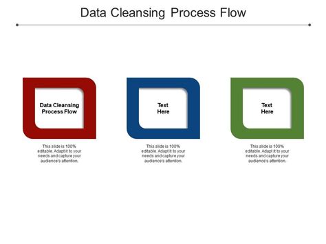 Data Cleansing Process Flow Ppt Powerpoint Presentation Portfolio Graphic Tips Cpb