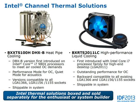 Idf Intel Details Haswell Microarchitecture New Overclocking Features And Th Generation