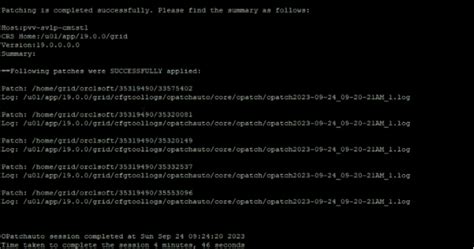 Thedatainsights Oracle Database Patching Upgrade From 193000 To