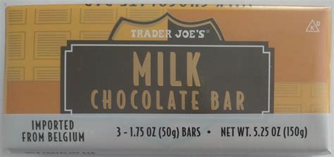 milk chocolate bar trader joe s 5 25 oz