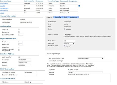 Issue With Wlc 2112 Web Authentication Cisco Community