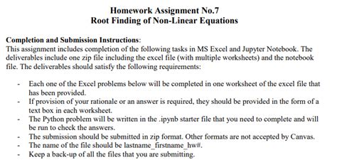 Solved Root Finding Of Non Linear Equations Completion And Chegg Com