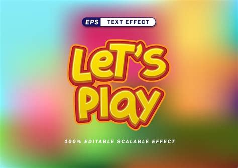 Premium Vector Free Text Effect Eps Editable