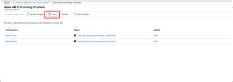 Microsoft Entra Cloud Sync 疑難解答 Microsoft Entra Id Microsoft Learn