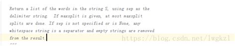两种方法分割python多空格字符串python String 多个空格 Split Csdn博客