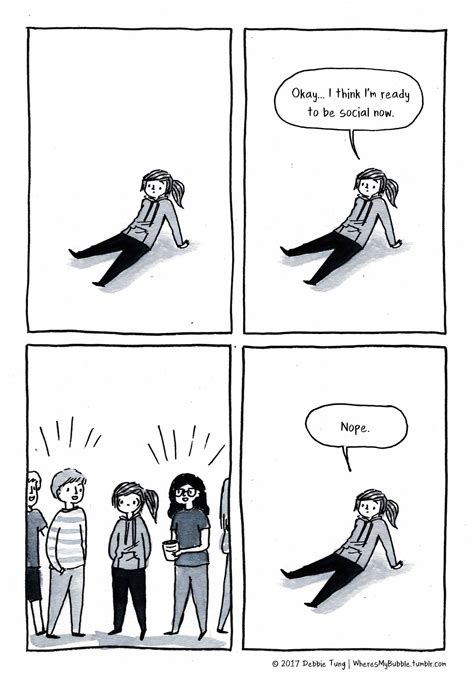 Introvert Comic Bubble