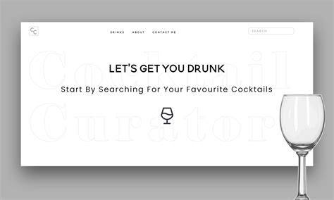 Github Zoharkikscocktailcurators Cocktail Curators Is A Simple Web