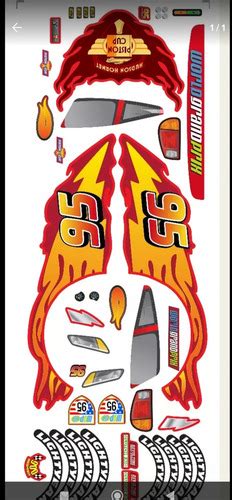 Calcomanías De Rayo Mcqueen Relacionadas Rayo Mcqueen Stickers