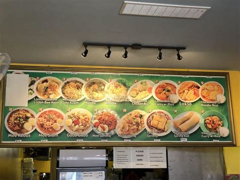 Menu At Hawkers Delight Deli Restaurant Vancouver
