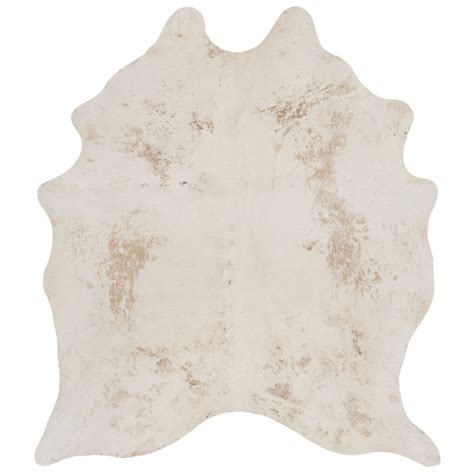 Foundry Select Tapis Brun Clair En Cuir De Vache Lilly Et Commentaires