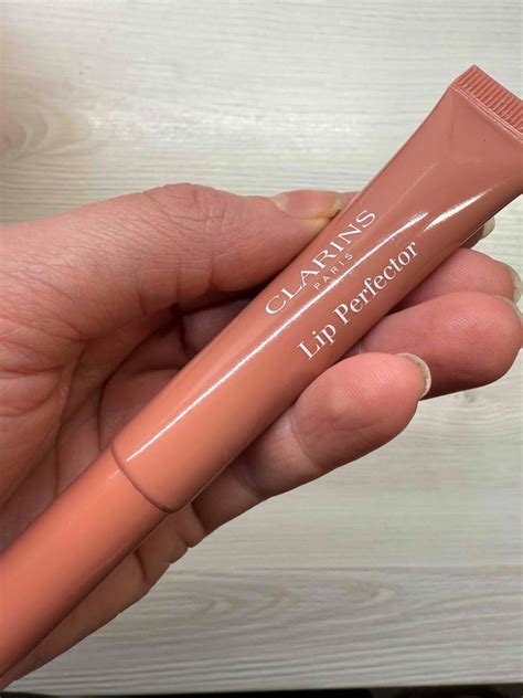 Clarins Natural Lip Perfector 01 Rose Shimmer