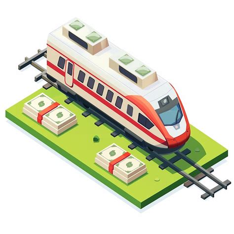 Premium Photo 3d Train
