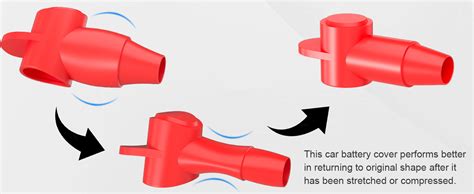 Betybedy 10 Pack Silicone Battery Terminal Covers For 10